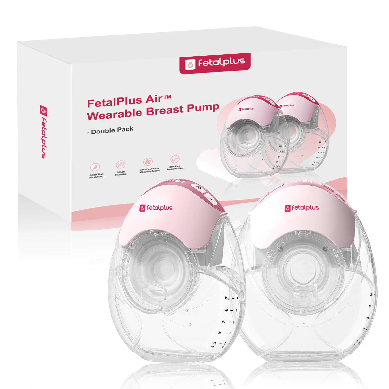 FetalPlus Air™ Wearable Breast Pump – fetalplus