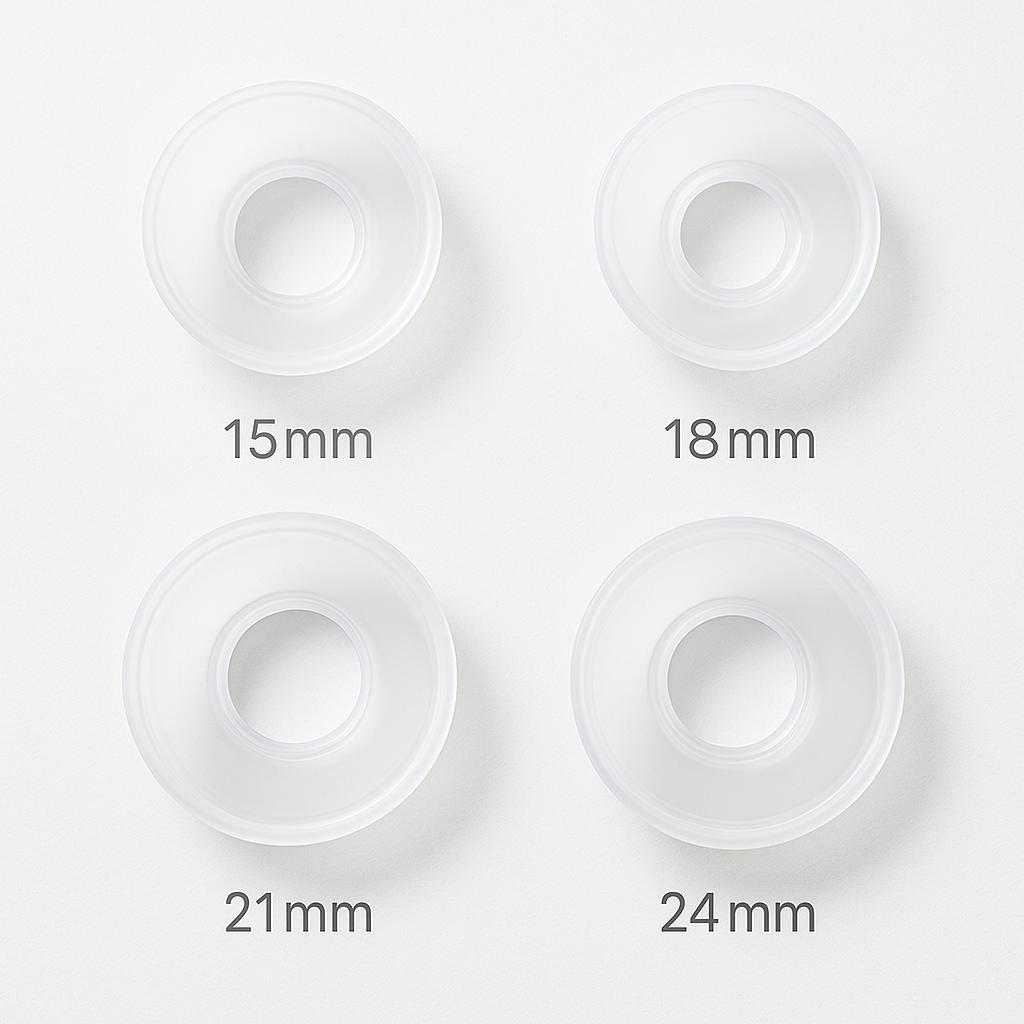 Flange Inserts Set of 4 - Air Pro™ Wearable Breast Pump – fetalplus